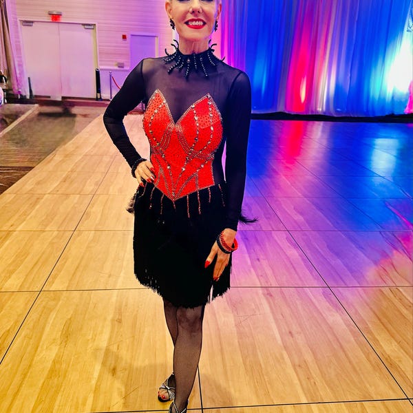 Ballroom Dance Dress for Women. American Smooth Dress. Ballroom Dress ...