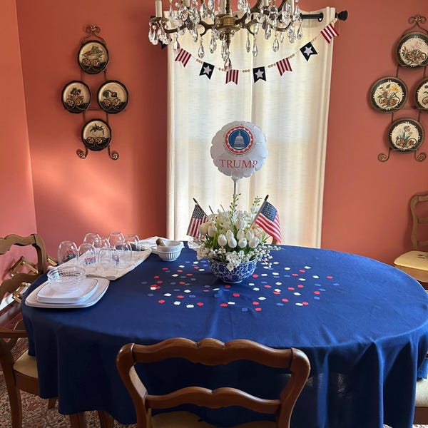 Napkins, Trump Inauguration Party Supplies, White Coined, Event Decor ...