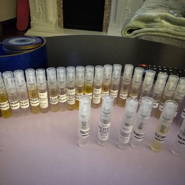 Perfume Samples - Perfume Discovery Set - Five Mini 3 Ml Perfumes ...