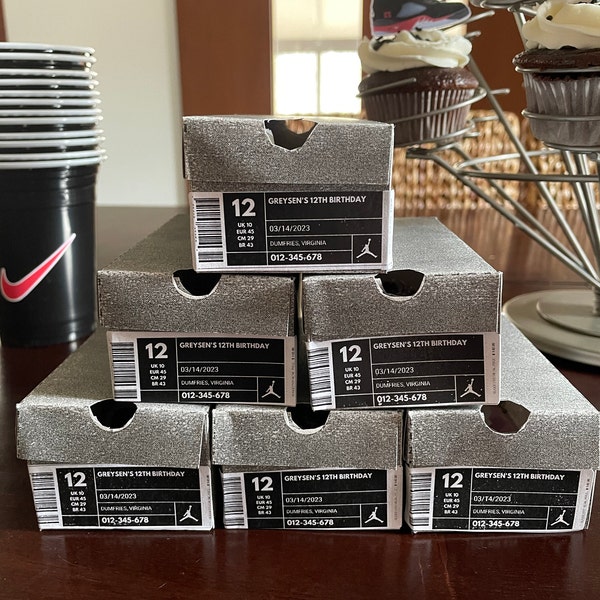 Air Jordan Theme Birthday Party - Sneakerheads - Digital Download - Etsy