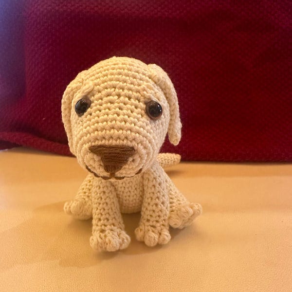 Labrador Dog Amigurumi Crochet Pattern - Etsy