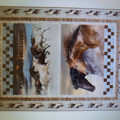 Cougar and Paws Panel Quilt Epattern, 5174-1e, Digital Pattern ...