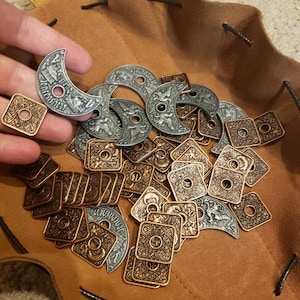 Fantasy Coins Dwarven Gold | Etsy