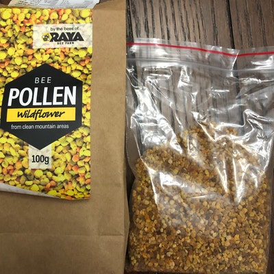 Bee Pollen of Wildflowers, Herbs, Flowering Shrubs and Trees, Dried ...