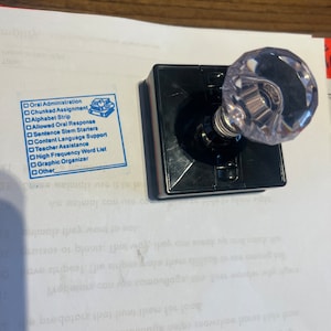 Custom Math Feedback Stamps,personalized Teacher Stamp Pre-inked Stamp ...