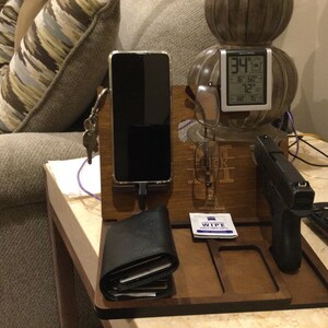 Wooden Docking Station, Police Officer Docking Station, Wood Stand for ...