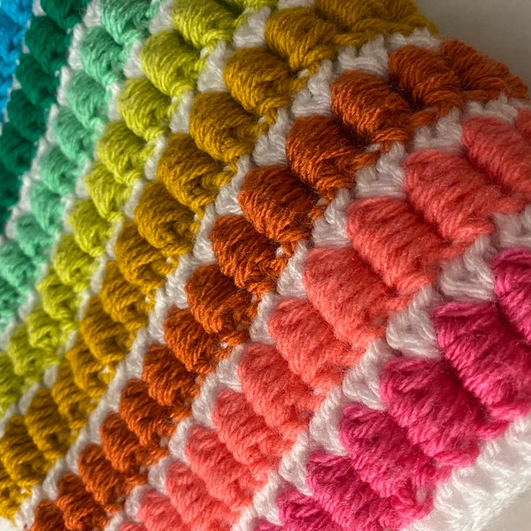 Crochet Pattern, Abacus Blanket, Baby, Afghan, Throw - Etsy