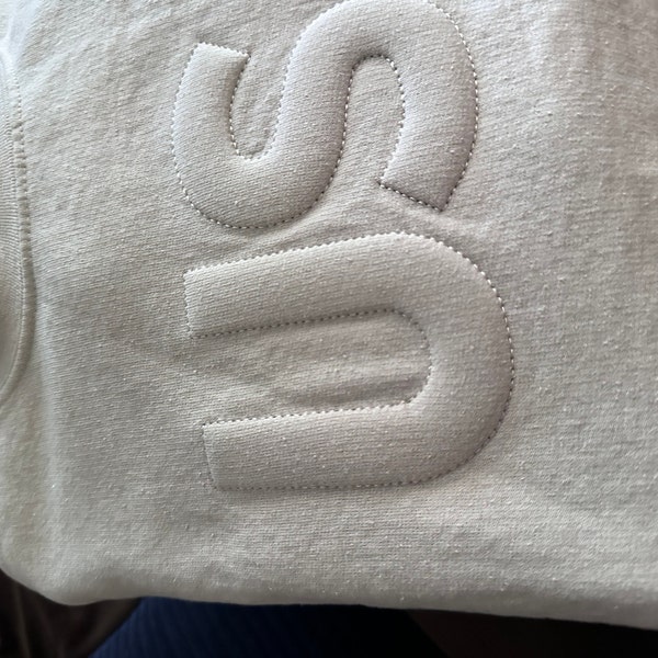 Embossed 3D Puff Embroidery Font - Puff Foam Embroidery Font - Puffy ...