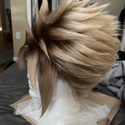 VI Violet League of Legends Arcane Pink Inspired Undercut Spiky Cosplay ...