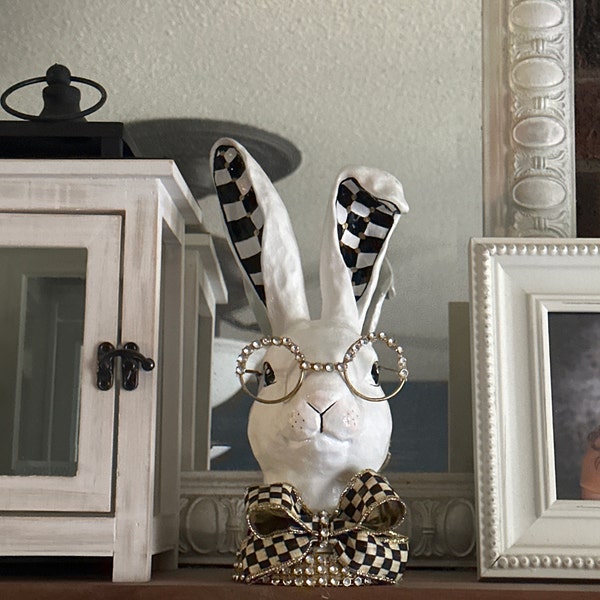 White Rabbit, Alice in Wonderland White Rabbit, Easter Rabbit, Hand ...