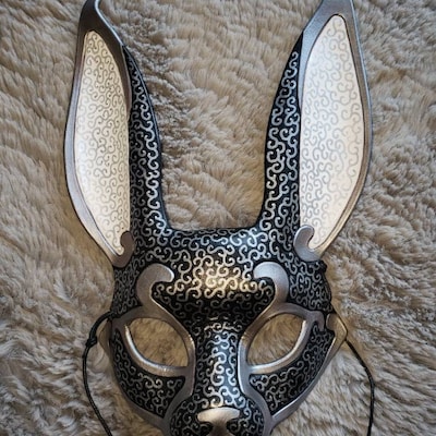 Leather Mask MADE TO ORDER Venetian Rabbit Mask... Masquerade - Etsy