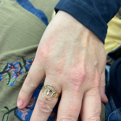 Yahweh Ring Jehovah Ring YHWH Yahweh Hebrew Name Ring Jewish Jewelry ...