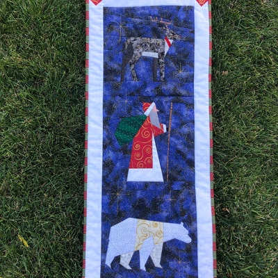 Christmas Quilt Blocks Set, Paper Pieced Quilt Pattern, PDF Pattern ...