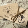 Eco Friendly Business Card From Handmade Recycled Paper Printed in ...