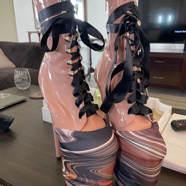 DOROTHY PLATFORM PROTECTORS Pleaser Pole Shoe Protectors Flow Covers ...