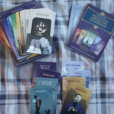 MASCULINE ARCHETYPE DECK : Empowering Positive Masculinity Oracle Deck ...