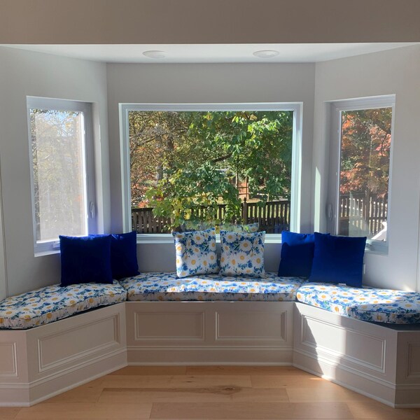 Custom Bay Window Seat Cushion - Etsy