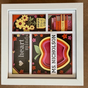 3D Crochet Shadow Box, I'm Hooked on Crochet SVG, Yarn Heart, Heart ...