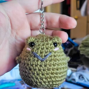 Frog Crochet Pattern matcha Plushies Amigurumi Keychainpdf Pattern - Etsy