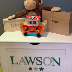 Personalised Toy Box Name & Embellishments. Pastel Name. Toy - Etsy