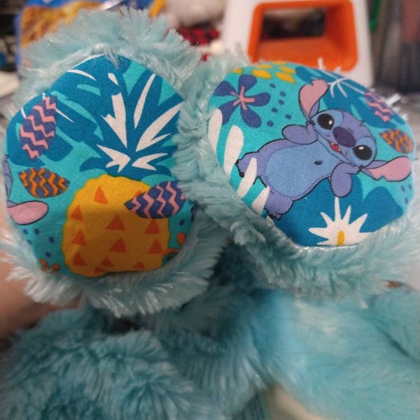 LILO and Stitch: Stitch and Scrump Cotton Fabric- 100% Cotton ...