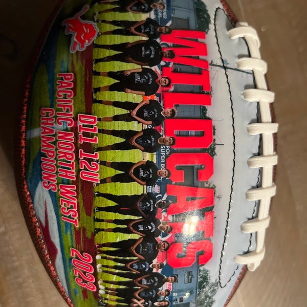 Custom Made Football - Personalized Football Gift, Customized Football ...