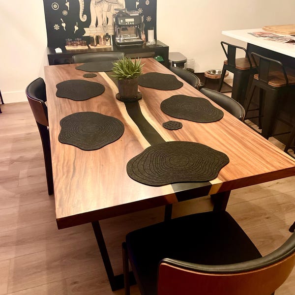 Collapsible Organizer Box With Metal Accents/ Felt Storage Bin/ Desktop ...