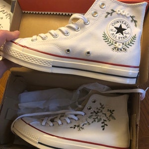 Embroidered Converse/ Converse Custom Constellation Embroidery - Etsy