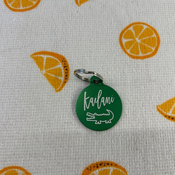 Engraved Pet Tags, Pet Id Tags, Dog Tags for Dogs, Gator Pet Tag, Dog ...