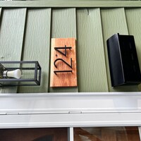 Modern House Numbers NUMBERS ONLY Modern Address Numbers Modern Numbers ...