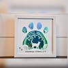 Cat Paw Shadow Box SVG 3d Papercut SVG Layered Paper Art - Etsy