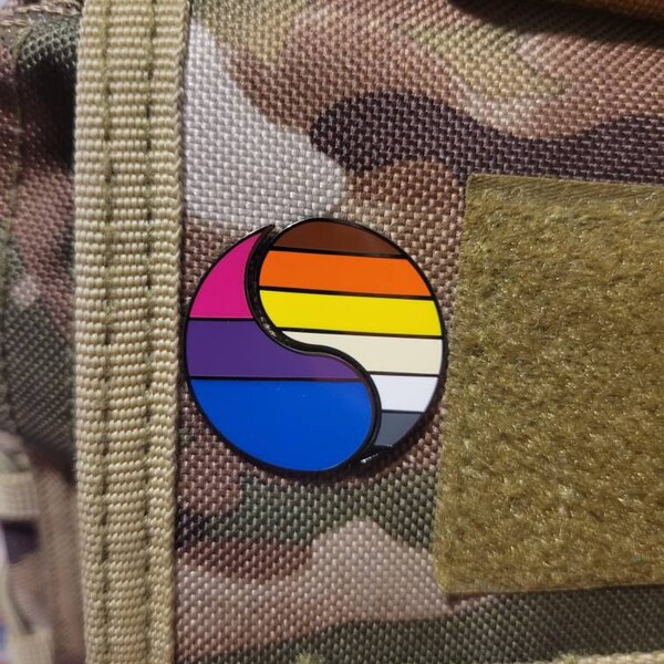 Customizable Pride 2-pin Set UPDATED LGBT Gay Bi Lesbian Trans Ace ...