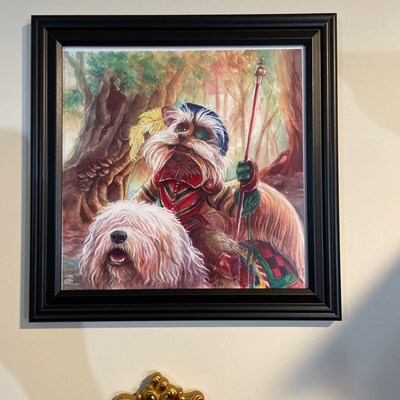 Fireys Art Print Labyrinth Watercolor Artwork the Fire Gang Art Print ...