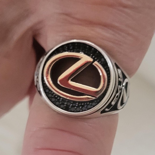 Lexus Ring Sterling Silver, Luxury SUV Jewelry, Best Car Guy Jewelry ...