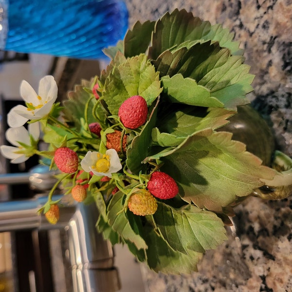 David Austin Rose, HANDMADE, Juliet Rose Peony Rose for Vase, English ...