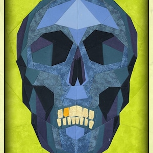 Fractured Skull 10 Block FPP Pattern | Etsy