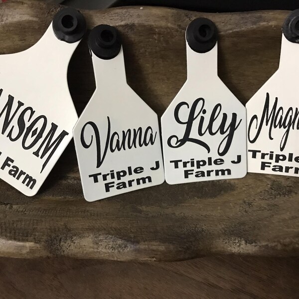 Goat Collar ID Tags - Etsy