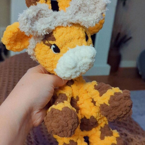 Gentry the Baby Giraffe Crochet Pattern | No Sew Low Sew Crochet ...