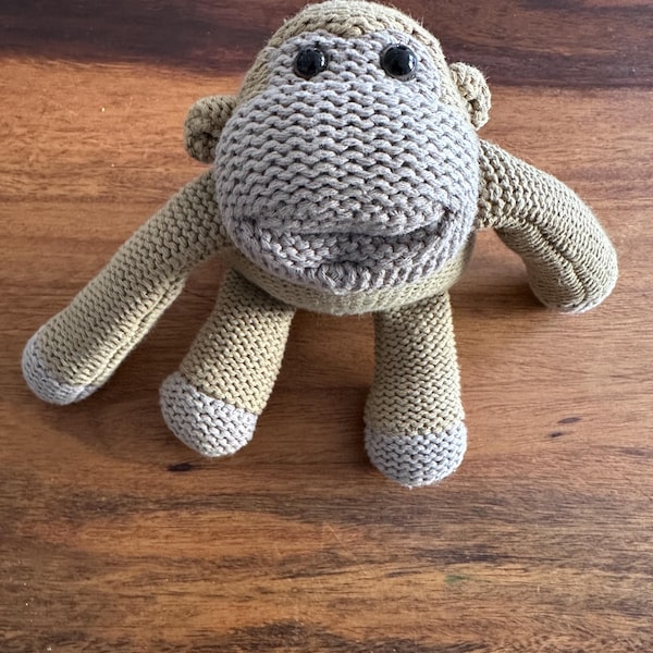 PG Tips Tea Chimp Promotional Knitted Monkey Beanie Plush Toy - Most ...
