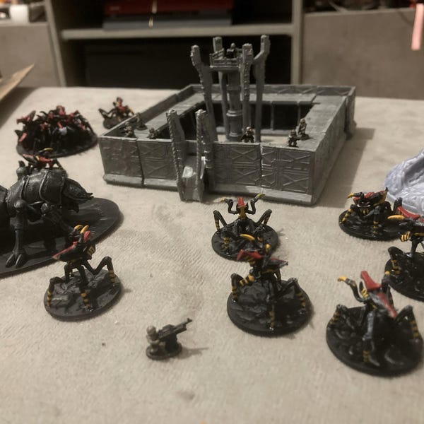 Refineries - Scenery - 6mm - Epic - Resin Miniatures - Etsy