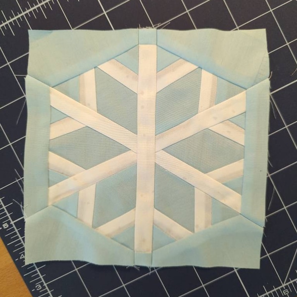 Snowflake Paper Pieced Pattern - Etsy