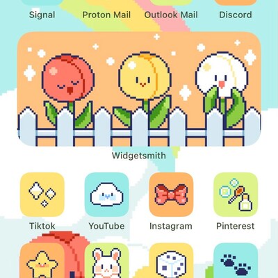 63 App Icon Pack / Choco Memory / Wallpapers & Widgets / Pixel - Etsy