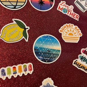 10-300pcs Pack Vsco Stickers I Cute Stickers Waterproof 100% - Etsy