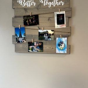 Picture Frame Collage Photo Board Collage Picture Frame | Etsy