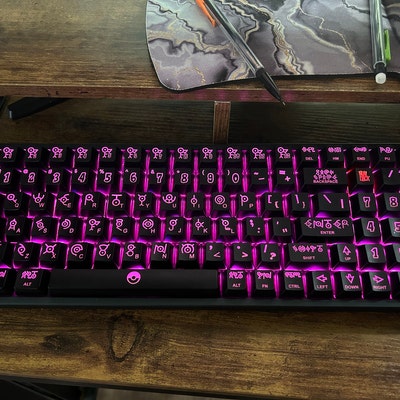 Custom Persona 5 Anime Theme Programmable Cherry MX RGB Mechanical ...
