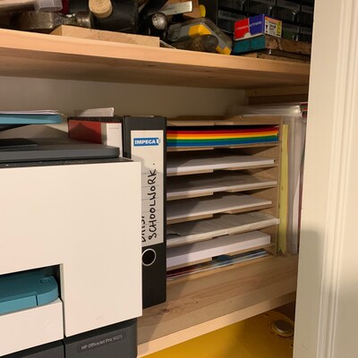 A4 Paper Storage Unit for Craft Etc Fits Ikea Kalex Cube Storage - Etsy