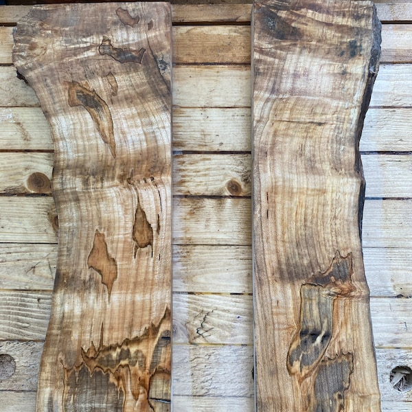 Spalted Maple Slab Cut 1794 - Etsy
