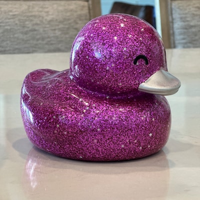 LED Light up Duck-new GLITTER PINK-7 Inch-remote and Batteries Included ...