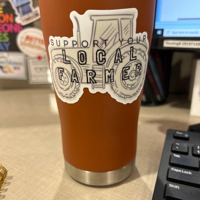 No Farms No Food Color, Sticker, Decal, Bumper Sticker - Etsy