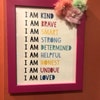 Affirmations for Kids, Positive Classroom Decor, Colorful Inspirational ...